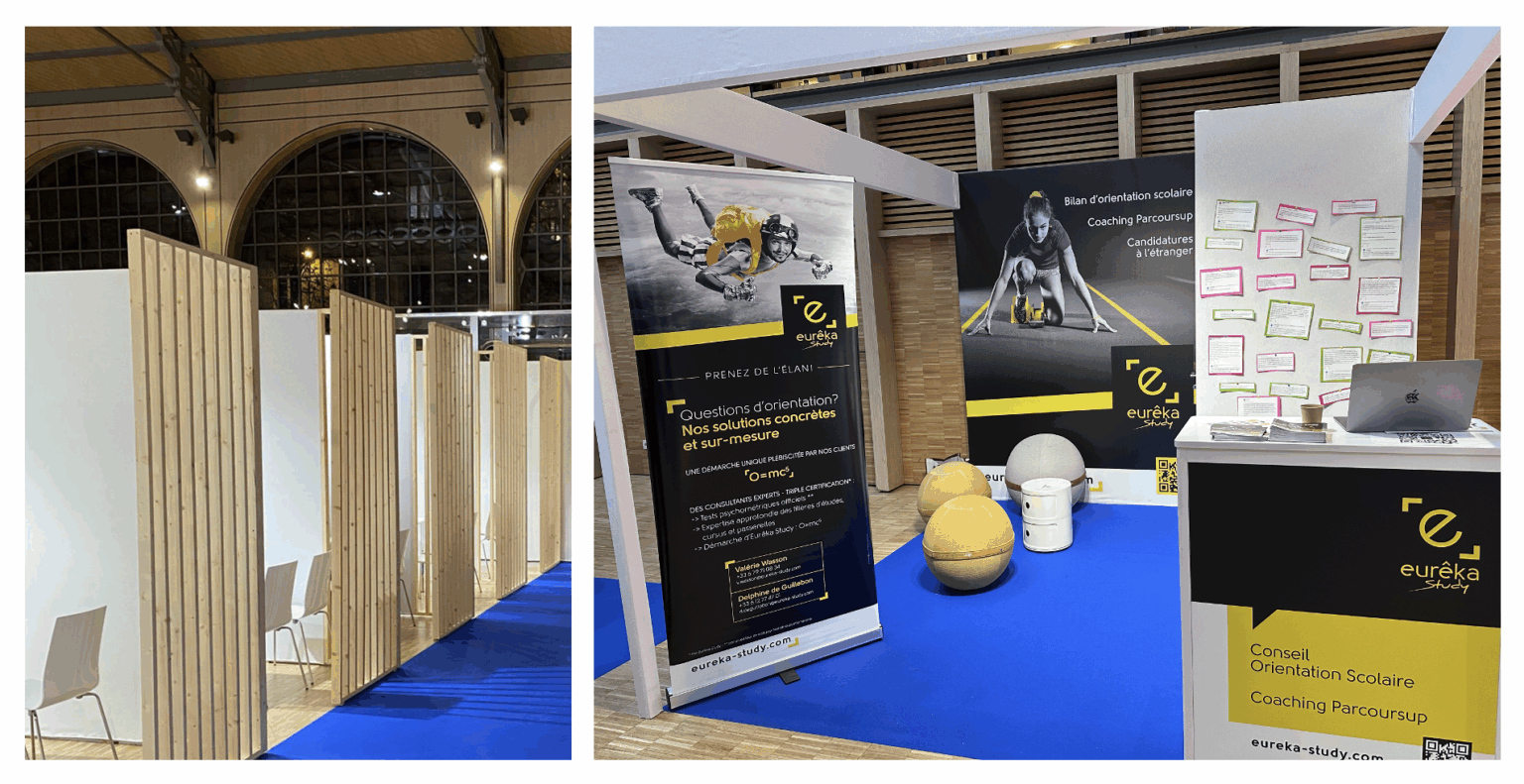 Stand et Espace Parcoursup Eurêka Study | Eurêka Study, Conseil et ...
