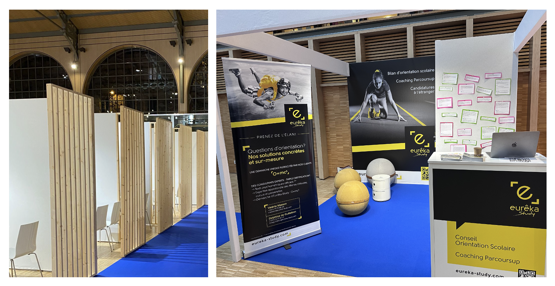 Stand et Espace Parcoursup Eurêka Study | Eurêka Study, Conseil et ...